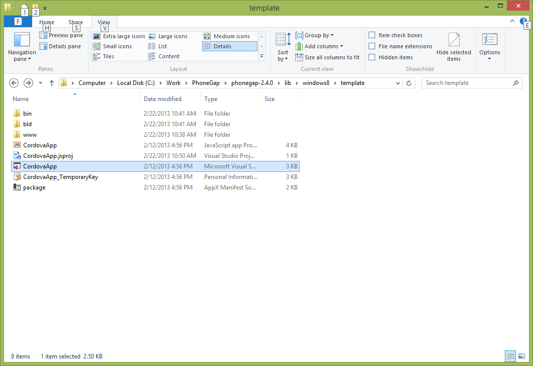 Phonegap 240 For Windows Phone 8 And Windows Store Applications Infragistics Blog 1945